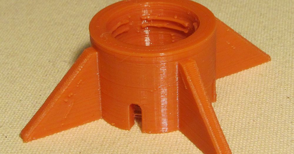 Bottle stand for plant watering by docRoot | Download free STL model ...