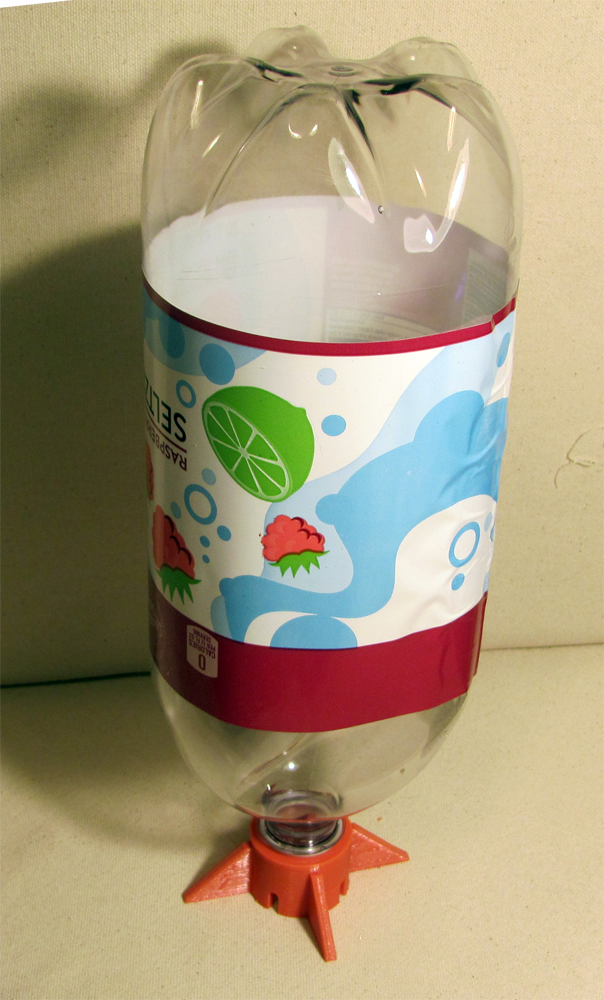 Bottle stand for plant watering by docRoot | Download free STL model ...