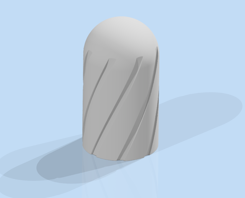 68 Cal Projectile (not a Tampon) by Randomdude | Download free STL ...