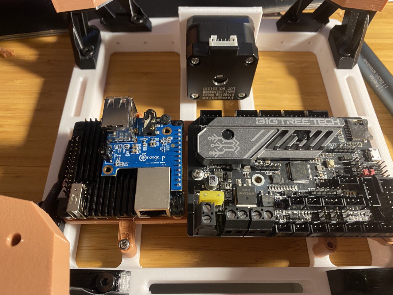 Rook MK1 SKR Mini E3 and Orange Pi zero 2 mounting braket por EmanuelTB ...