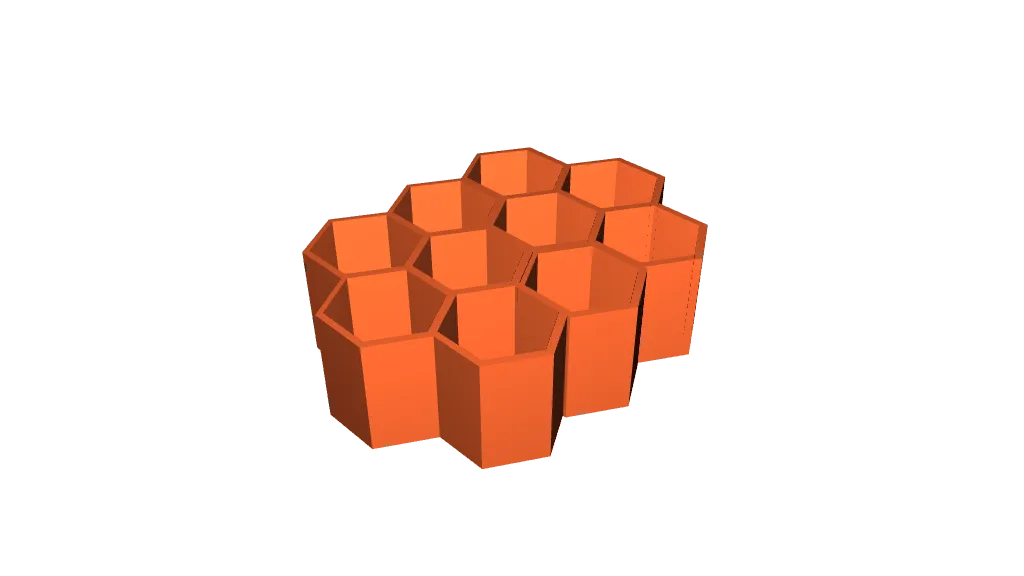 honey comb storage unit by Caleb Jones | Download free STL model ...