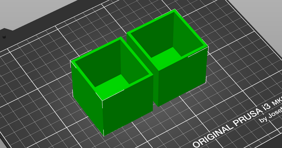 Simple ajustable universal Box by Seebeere | Download free STL model ...