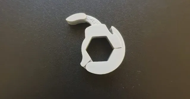 FRC Print in Place Locking 0.5in Hex Shaft by Eric F | Download free ...