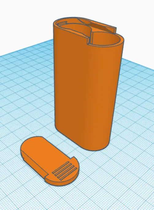 18650 Battery Case by Rou Lor | Download free STL model | Printables.com