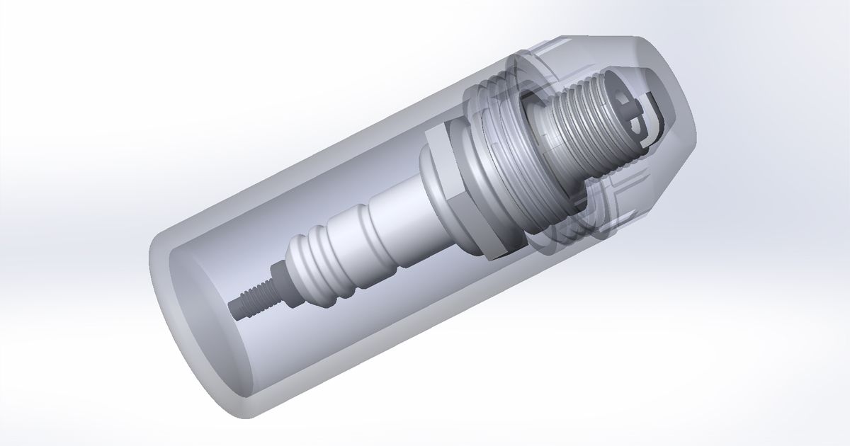 SPARK PLUG COVER - KRYT ZAPALOVACÍ SVÍČKY by kuncik | Download free STL ...
