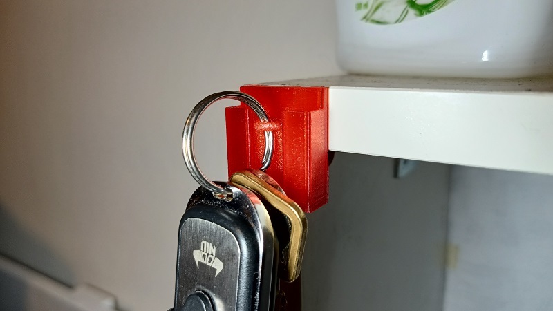 Simple key holder (detachable) by Bibin Kull | Download free STL model ...