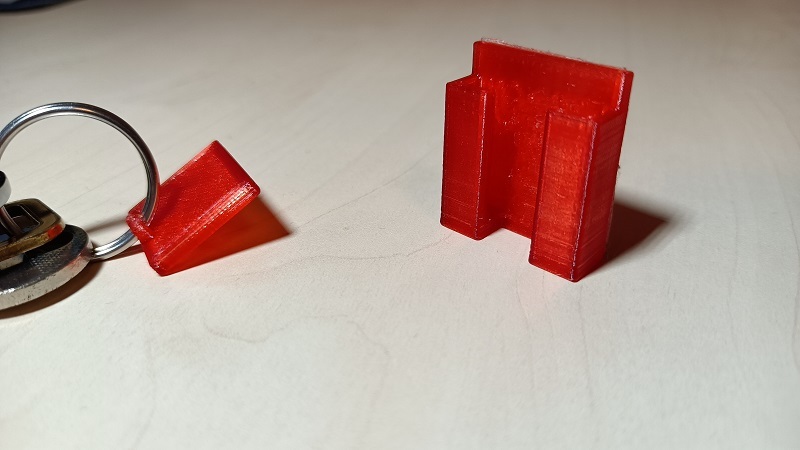 Simple key holder (detachable) by Bibin Kull | Download free STL model ...