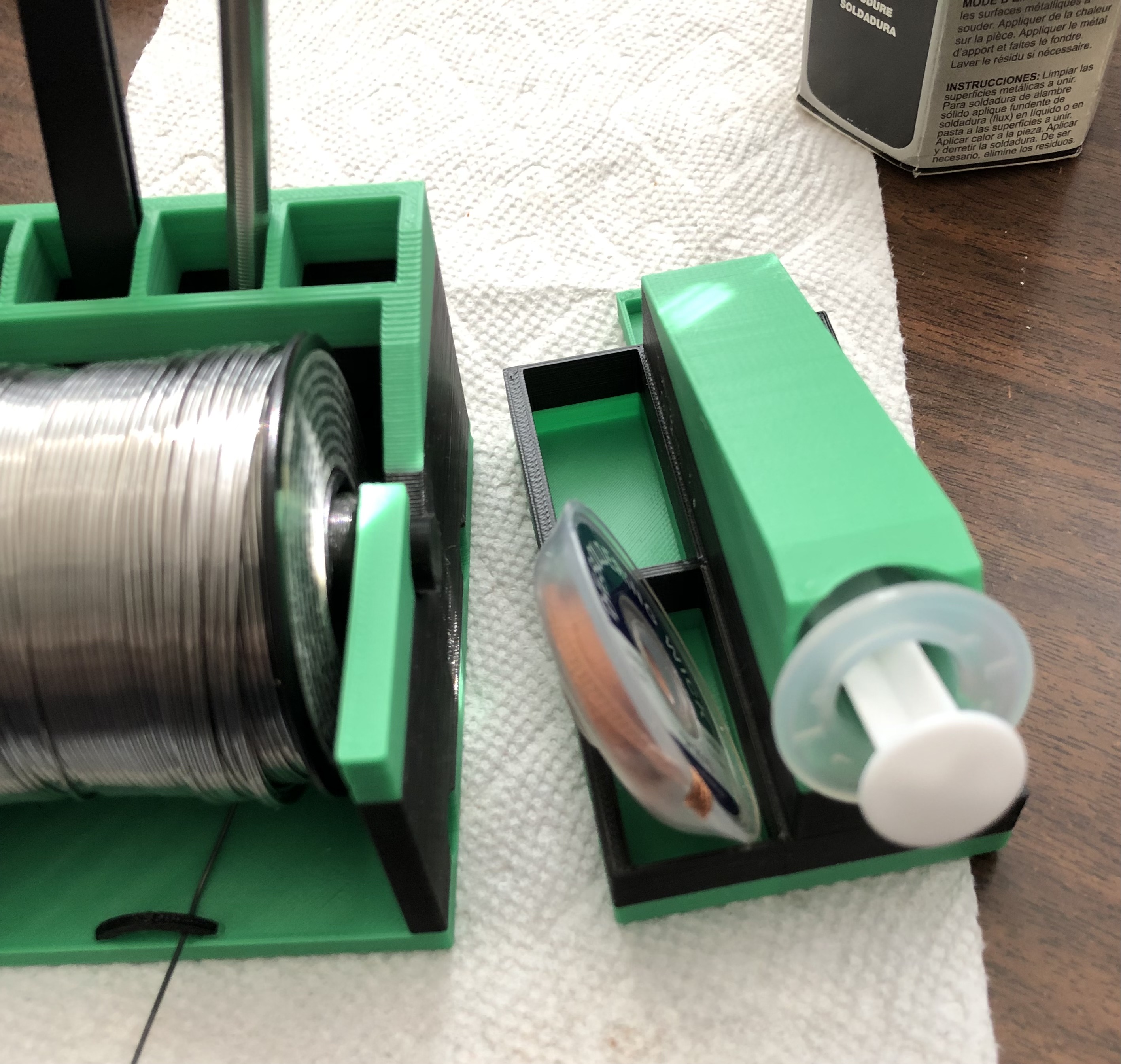 Flux & accessory holder for Sturdy Solder Rack by Greyhawk | Download ...