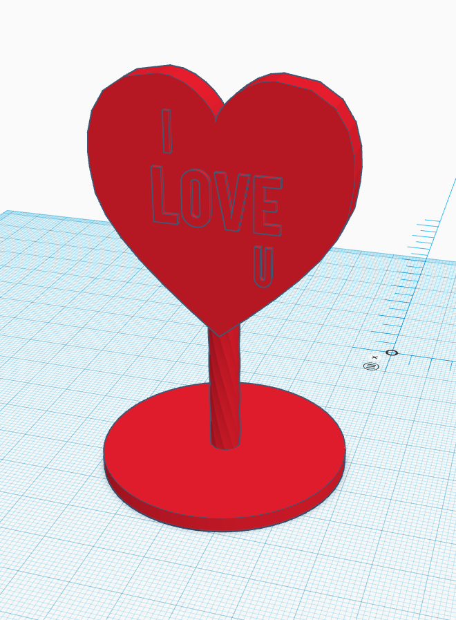 Little Love Sign by Sebastian Neubauer | Download free STL model ...