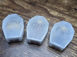 Lego Man Coffin Casket by Warren Coskey | Download free STL model ...