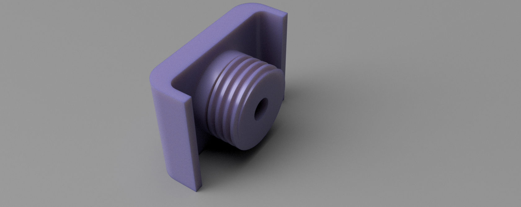 BIQU B1 Mount for UNIVERSAL FILAMENT SPOOL HOLDER by Luigisvc ...