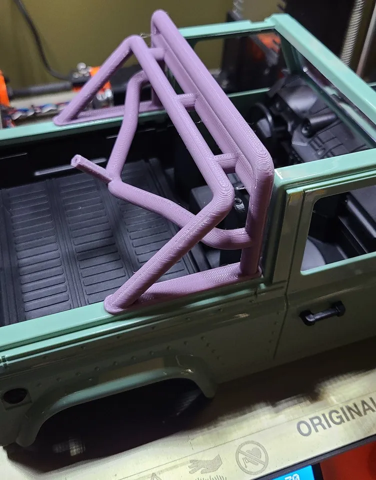 MN90 - D90 Rear Roll Bar with Tire Carrier par SilverBullet126 ...