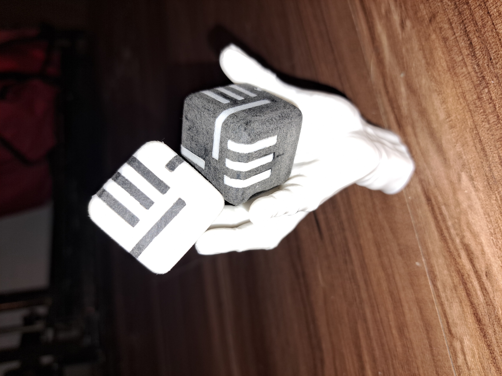 Weird Dice with Inlay by Weedy Splinter | Download free STL model ...