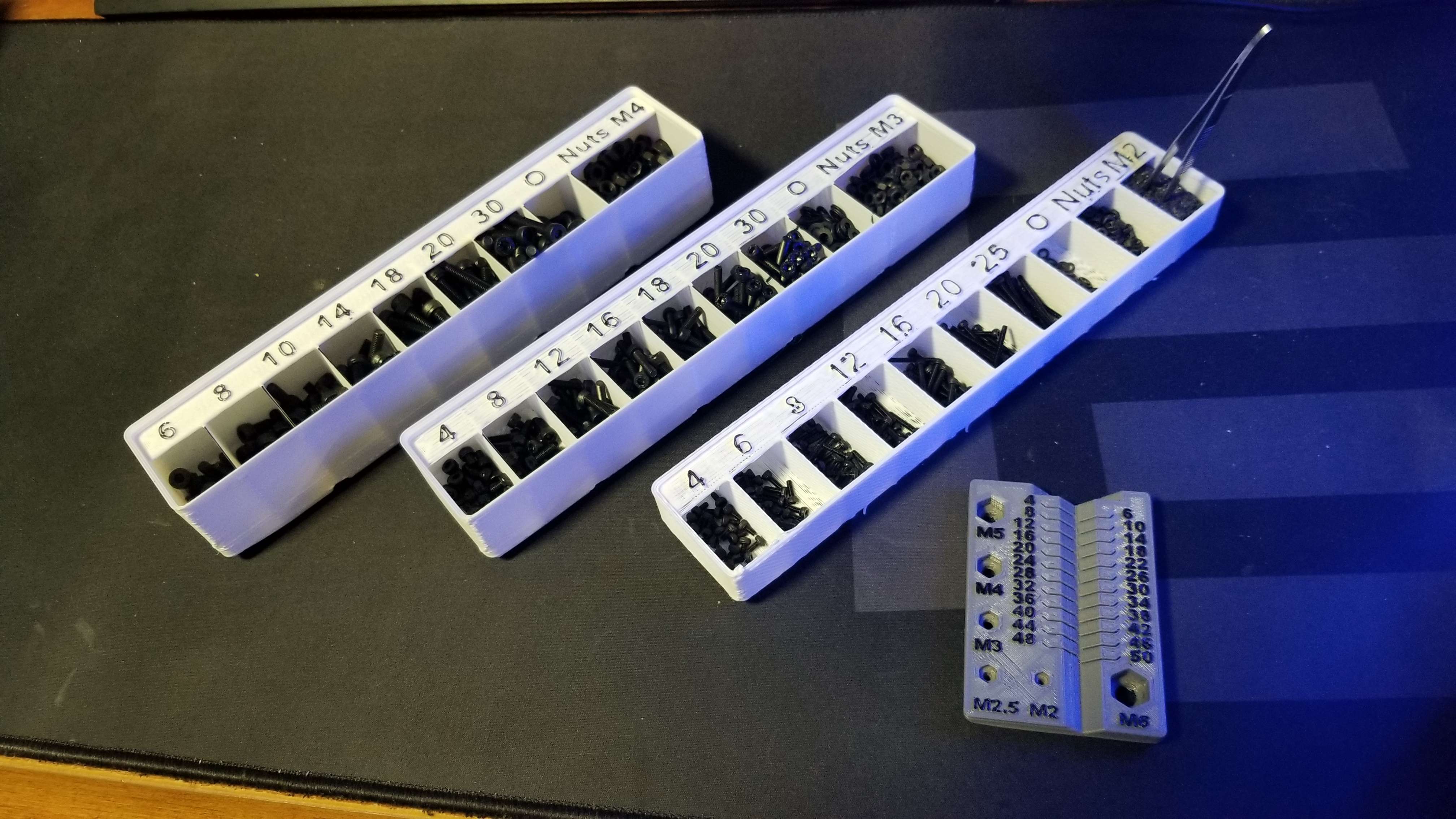 Gridfinity Lite Screw Sorter por Over | Descargar modelo STL gratuito ...