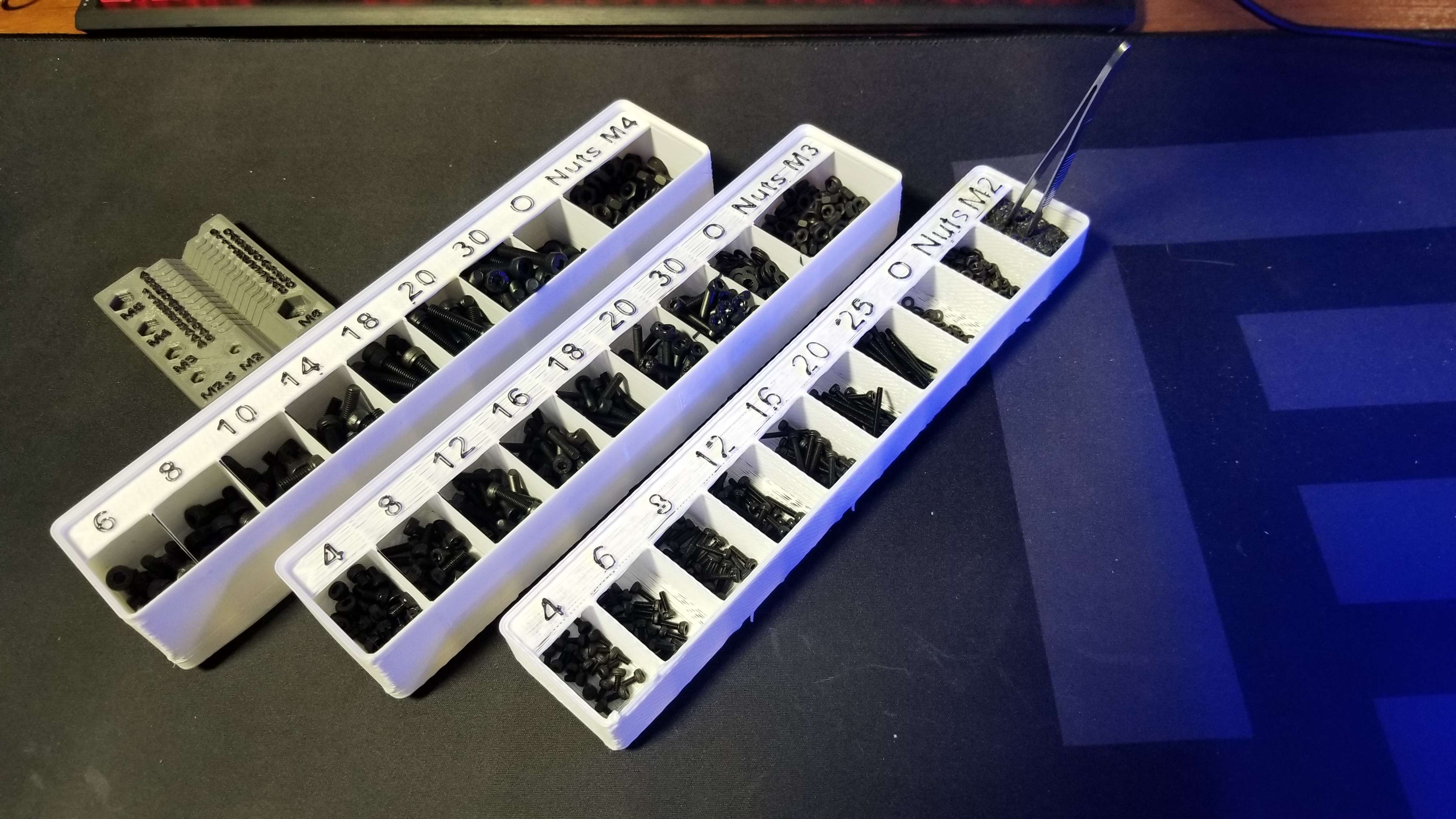 Gridfinity Lite Screw Sorter por Over | Descargar modelo STL gratuito ...