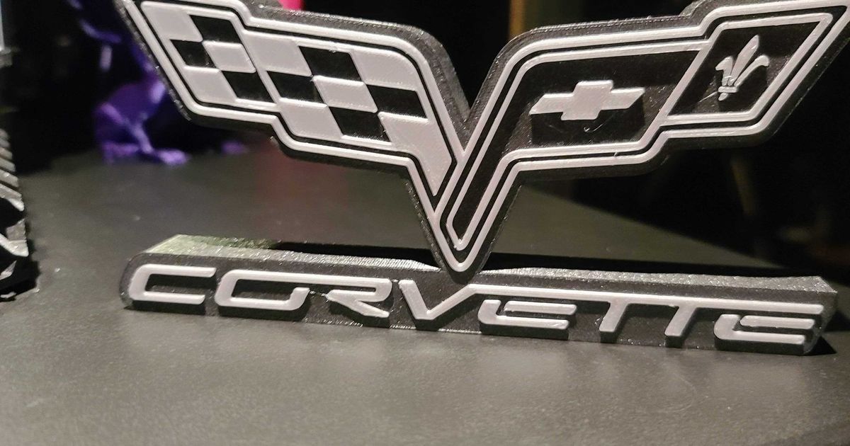 C6 Corvette Logo Wallpaper