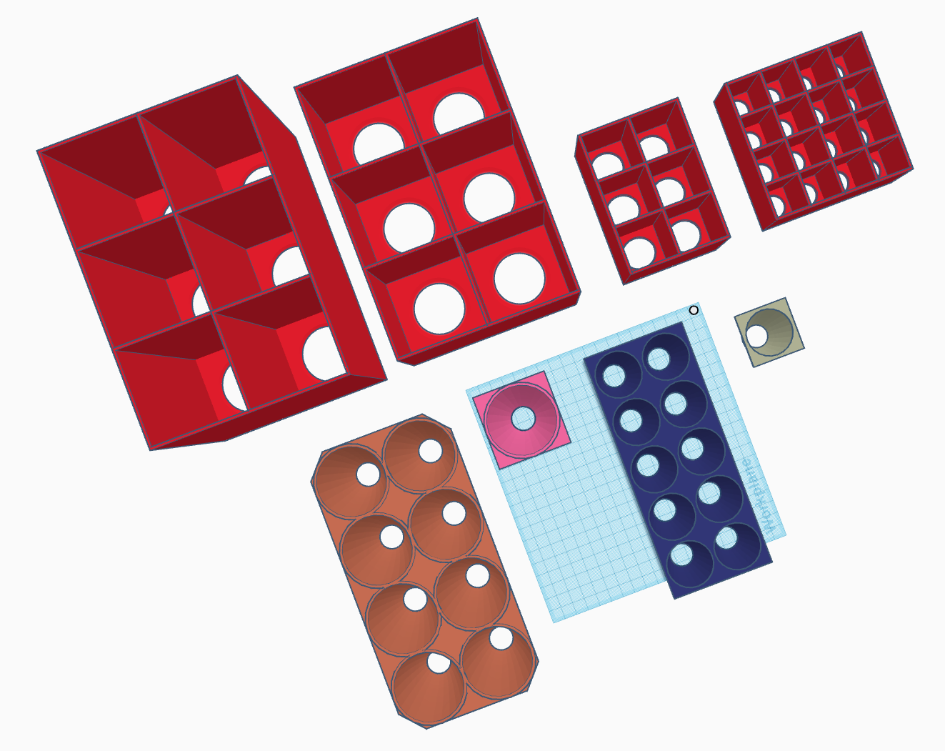 Module tray for germination/sowing/planting by bimon22 | Download free ...