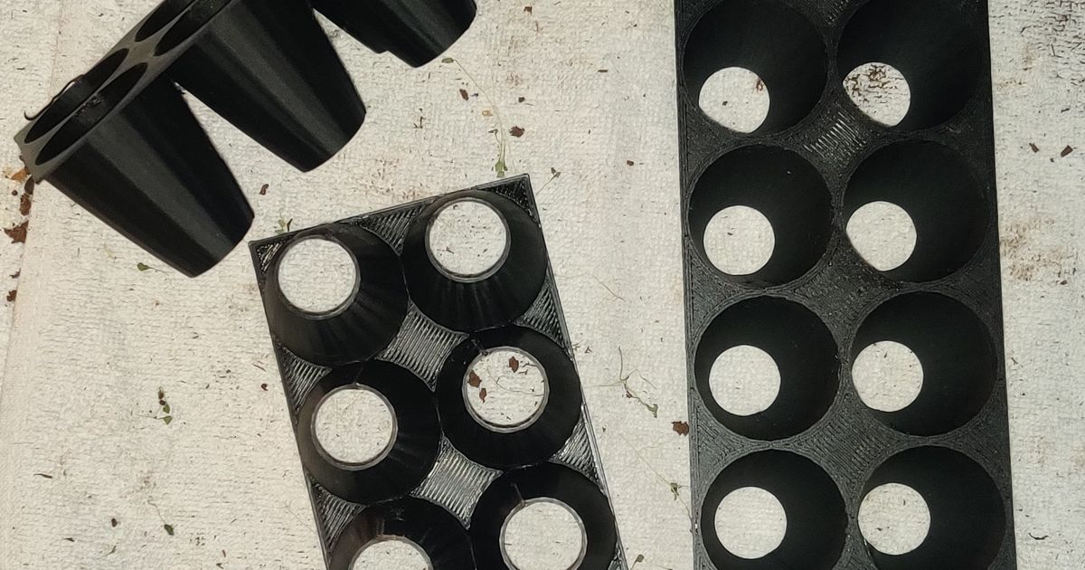 Module tray for germination/sowing/planting by bimon22 | Download free ...