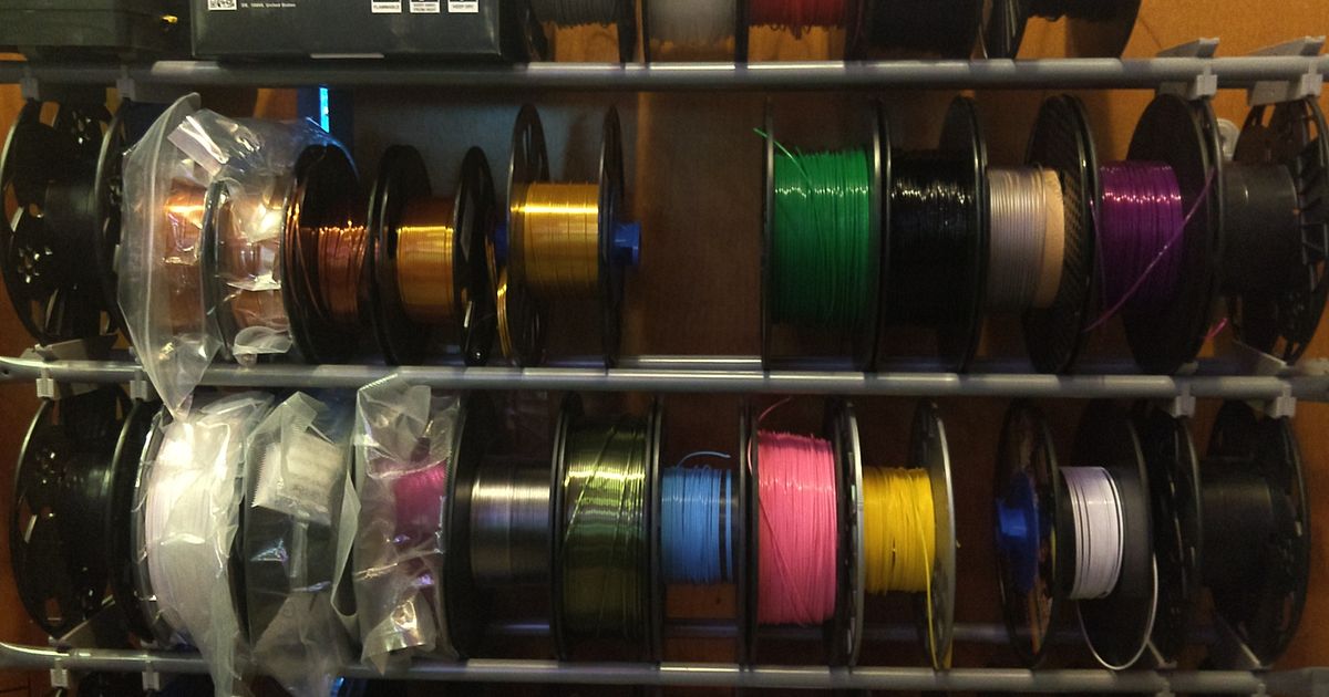 Filament Spool based Filament Spool Storage by nsand | Download free ...