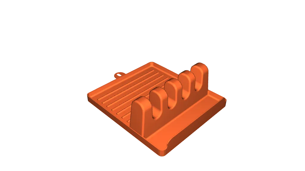 Spoon rest by Ubermeisters | Download free STL model | Printables.com