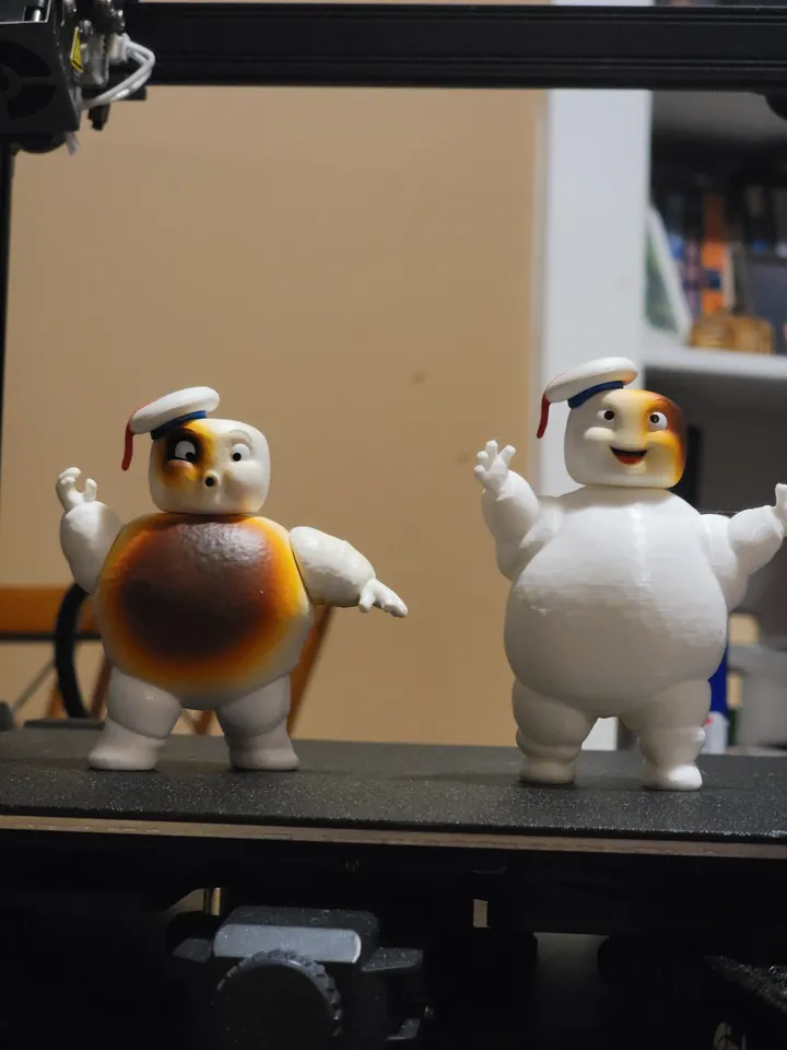 Mini Stay Puft Marshmallow - No head by EssEff Studios | Download free ...