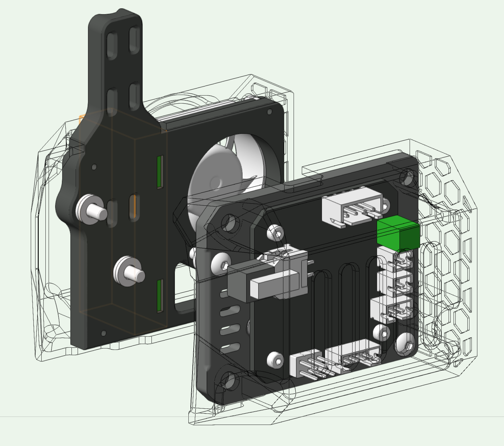 Voron 2.4 Huvud CanBus Umbilical Mod v2 por Jason | Descargar modelo ...