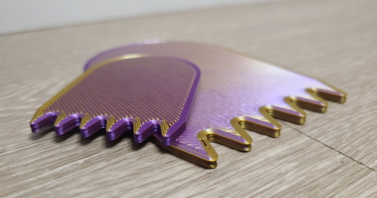Texture Comb by RD Print Lab | Download free STL model | Printables.com