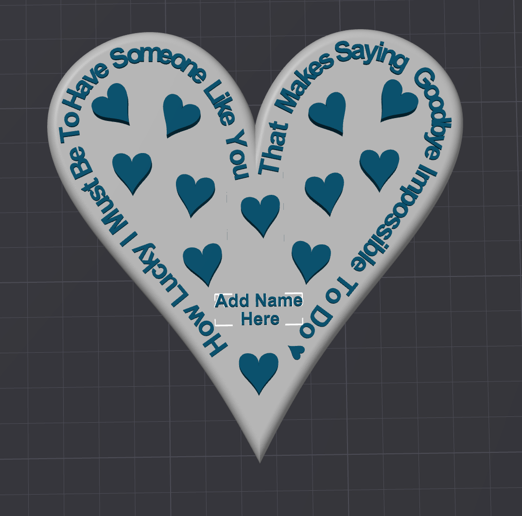 Heart Ring Stand by ReeeTheWizard | Download free STL model ...