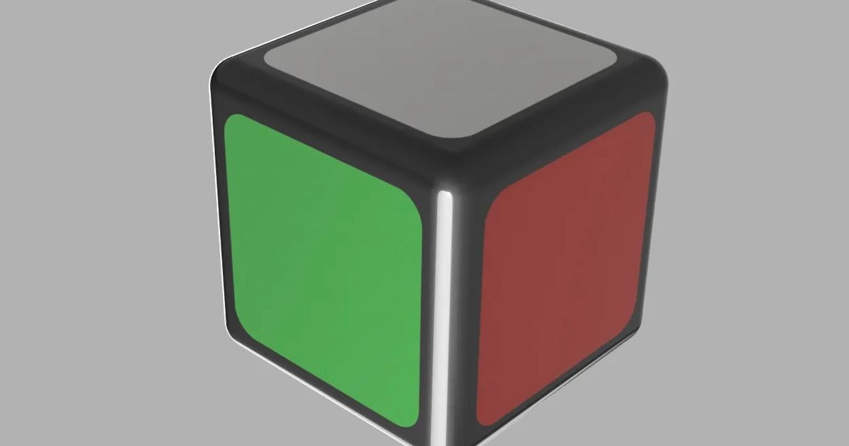 Rubik's Cube 1x1x1 by JA:GR | Download free STL model | Printables.com
