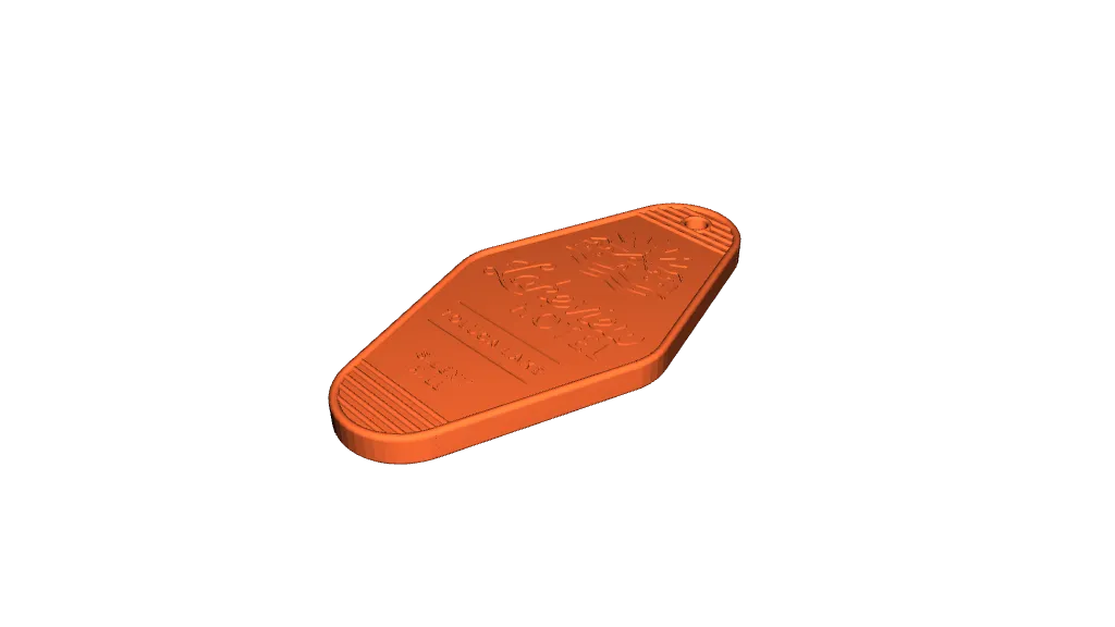 Lakeview Hotel keychain - Silent Hill 2 by Desmait | Download free STL ...