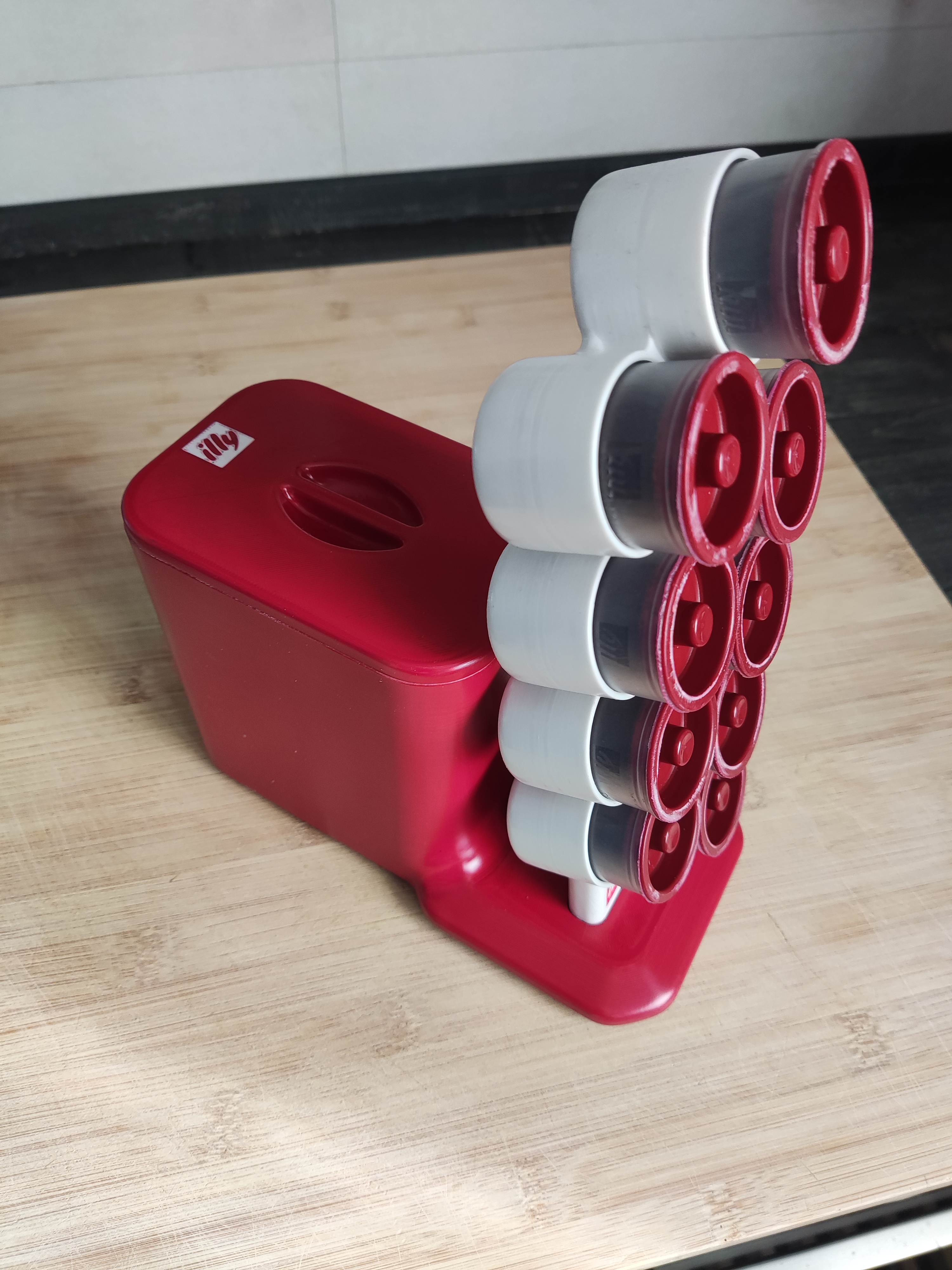 Illy Iperespresso Capsule Stand by emazzarol | Download free STL model ...
