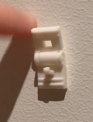 Mini wall clamp for photos by Bitmaker | Download free STL model ...