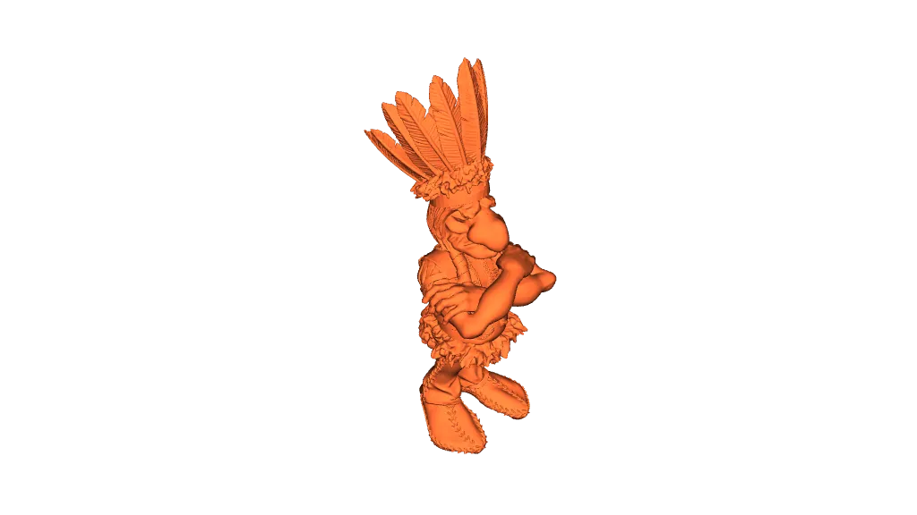 Indian chief by Lex | Download free STL model | Printables.com