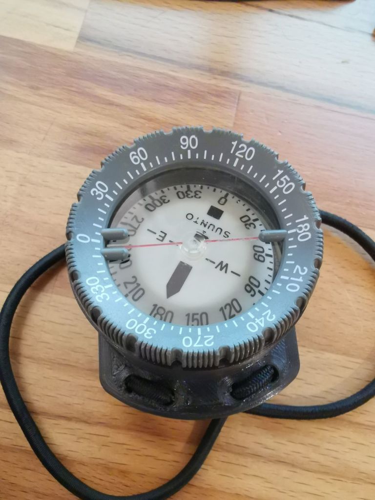 Suunto SK8 Bungee Mount (TPU) Scuba Diving by BubTec | Download free ...
