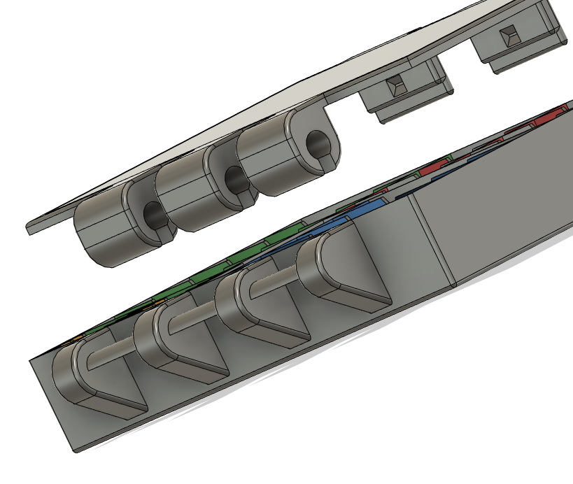 Fully 3D Printed 4-Segment Configurable Storage Box With Hinged Lid and ...