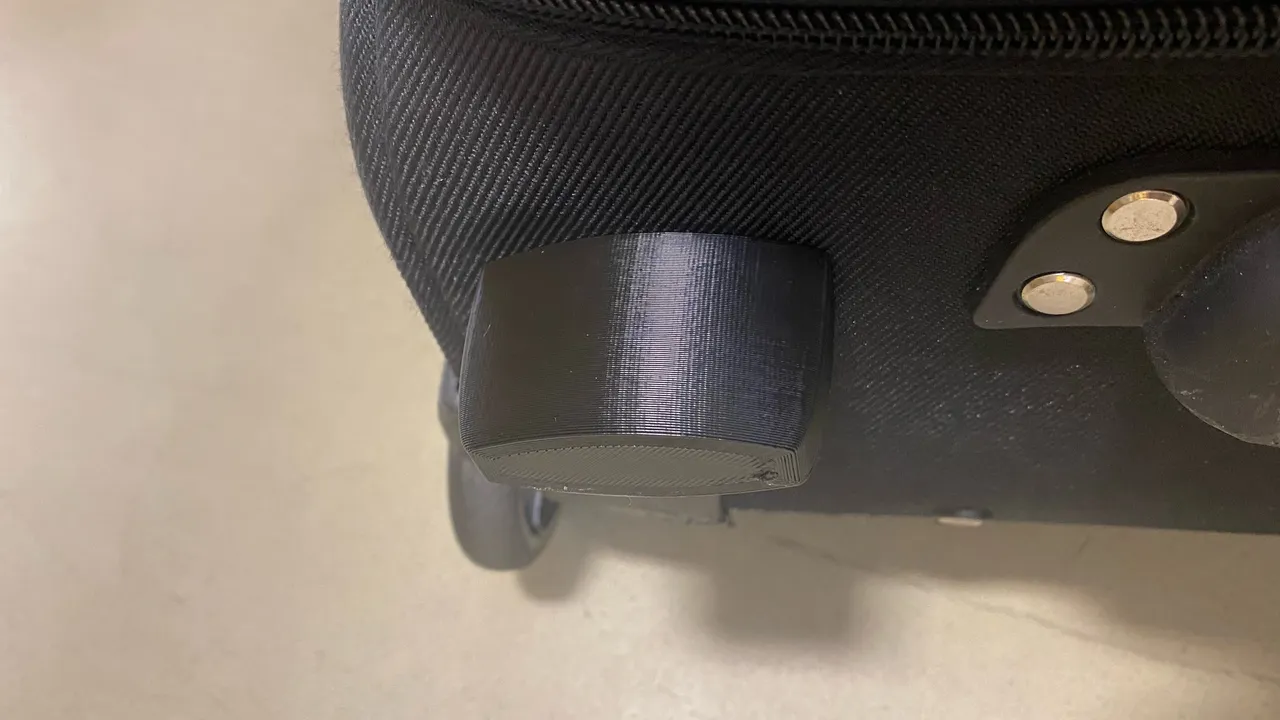 Foot for suitcase by Prusak2022 | Download free STL model | Printables.com