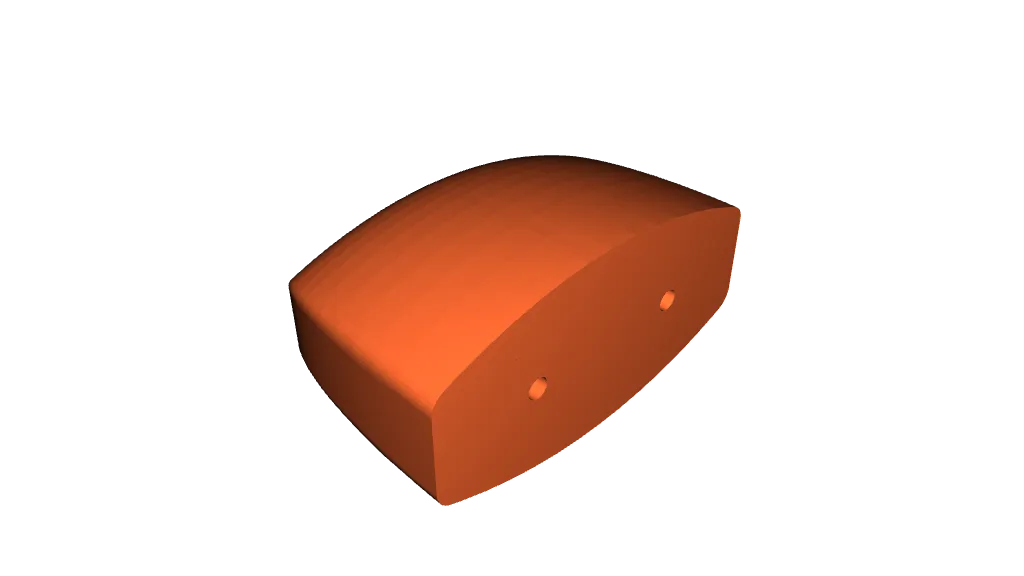 Foot for suitcase by Prusak2022 | Download free STL model | Printables.com