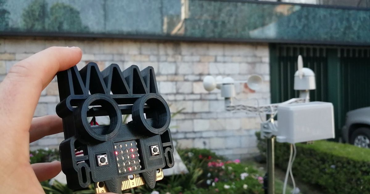 Microbit Case by Gus Merckel | Download free STL model | Printables.com