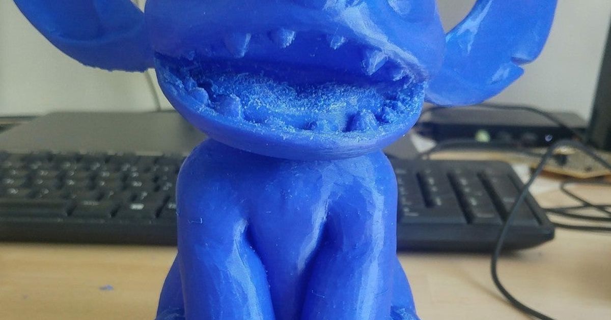 Stitch piggy bank by Kayl | Download free STL model | Printables.com