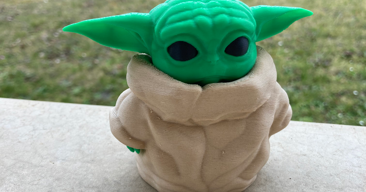 Baby Yoda ~ Bambu Lab X1 by Roiku | Download free STL model ...