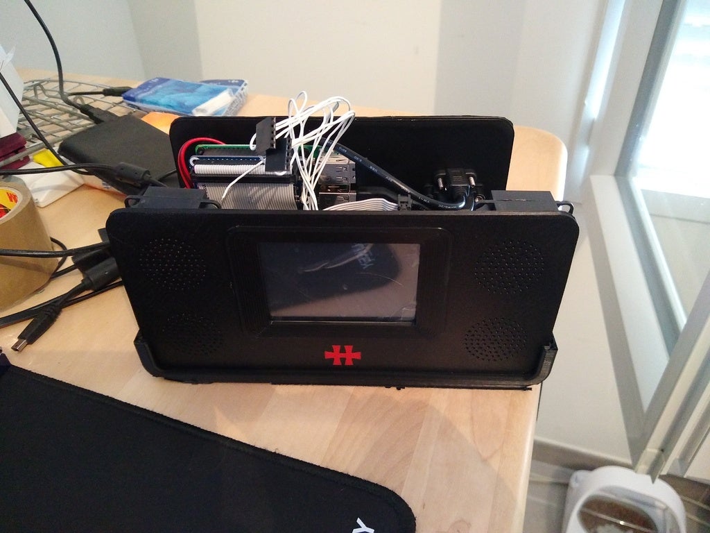 Raspberry pi alarmclock by Kayl | Download free STL model | Printables.com