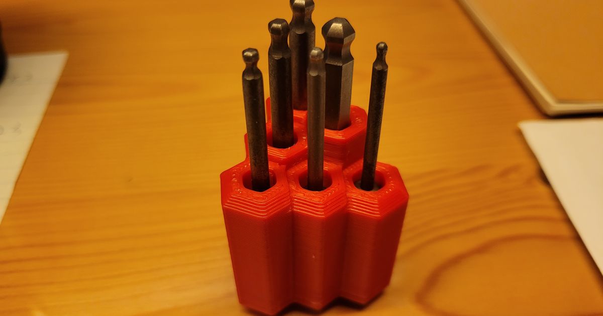 Magnetic Long hex Bit organiser (50mm or above) by Muffinman123 ...