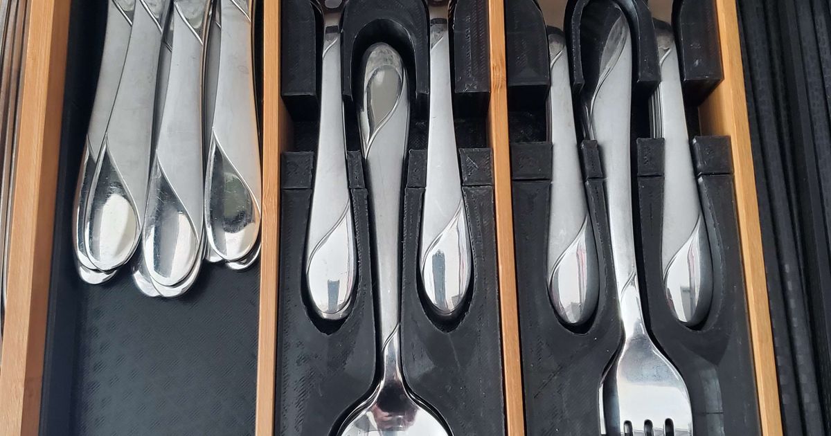 Spoon Organizer by ZedsterTheMyuu | Download free STL model ...