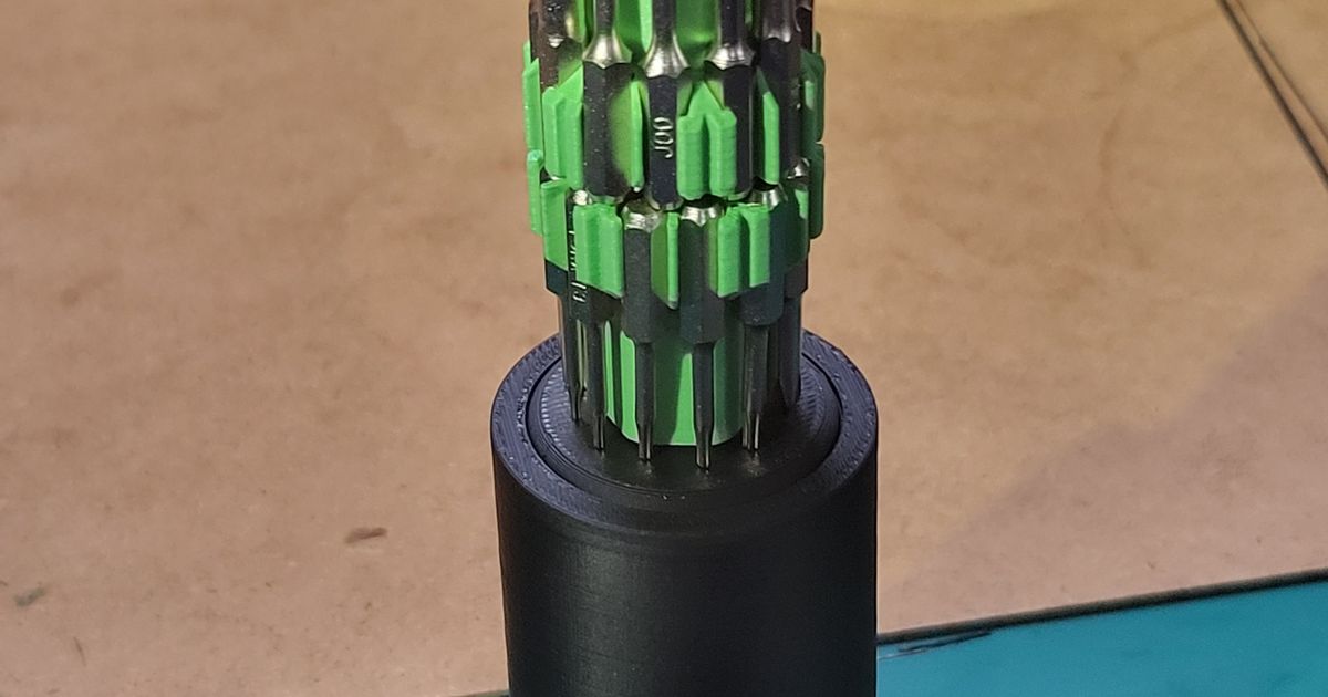 4mm precision hex bit holder for Pocket size driver bit case od autora ...