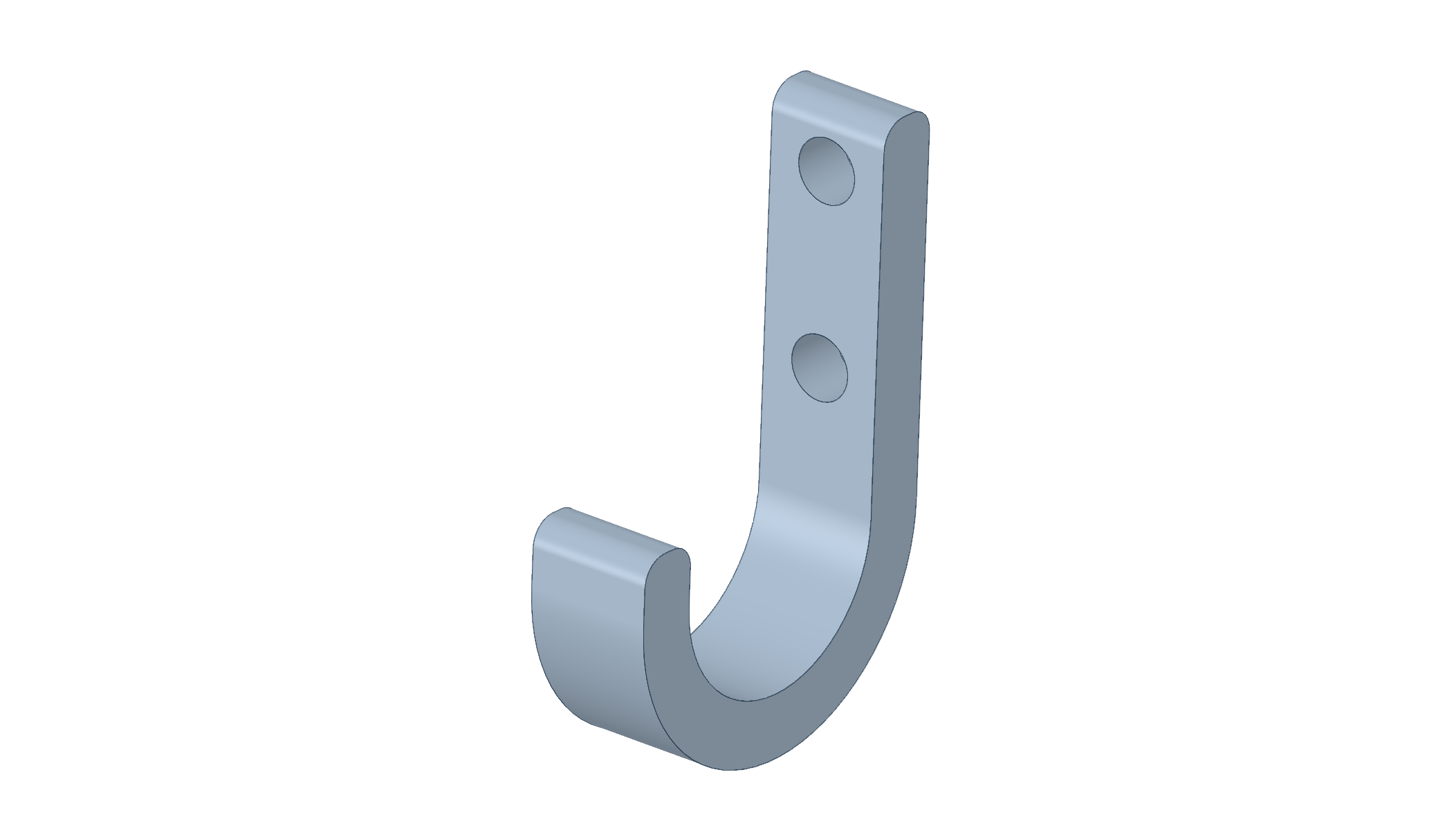Simple Hook by 2nd Bloxx | Download free STL model | Printables.com