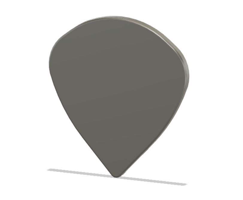 Jazz Guitar Pick by CarterBacon | Download free STL model | Printables.com