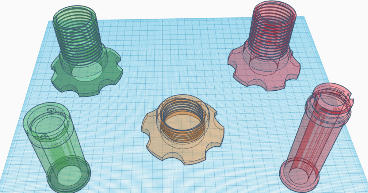 Creality Captive Universal Double Spool System V2.0 by Nemesis ...