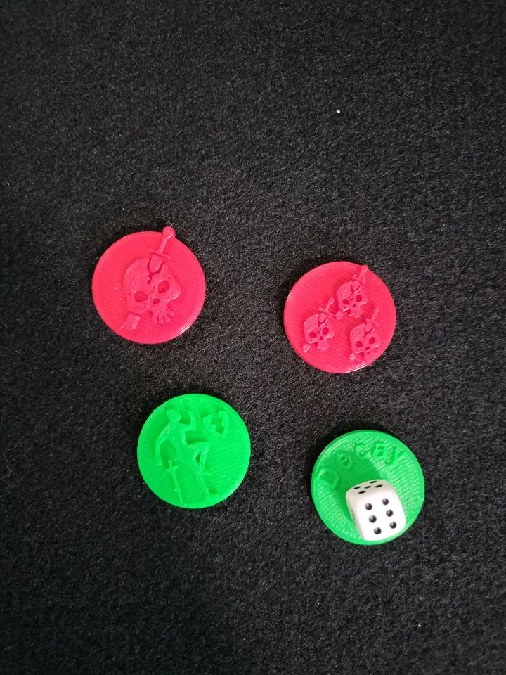 Conquest Token Set by Lantra | Download free STL model | Printables.com
