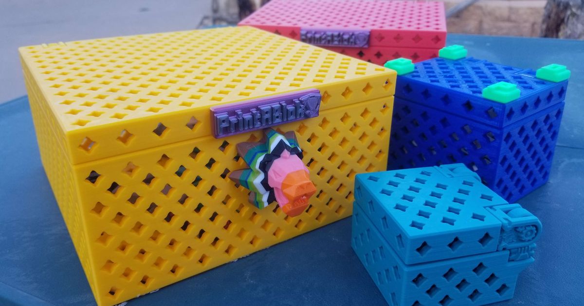 PrintABox Bigun - Modular PrintABlok Boxes by 3D Printing Professor ...
