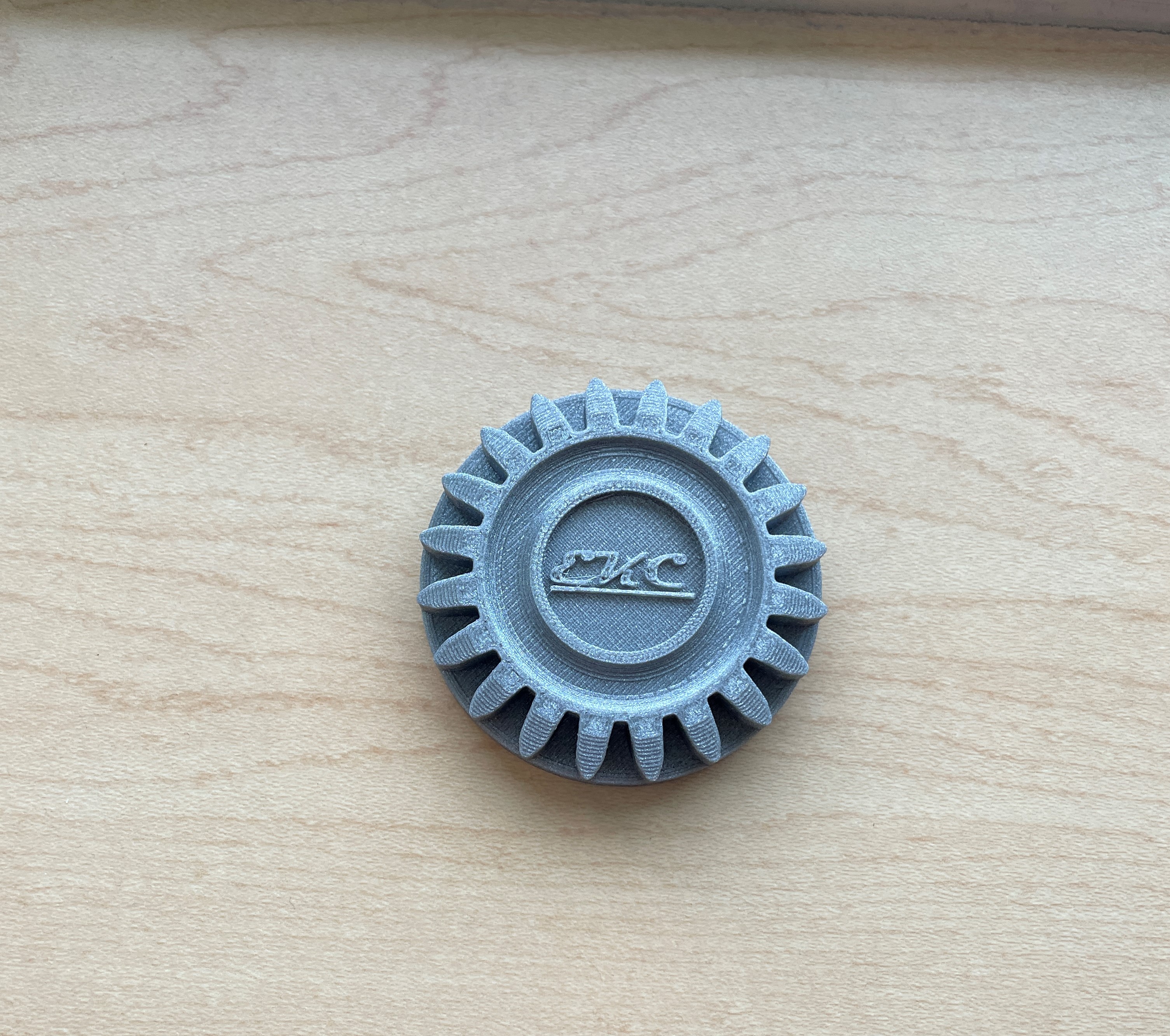 Gear Inspired Makercoin by Erik Carroll | Download free STL model ...